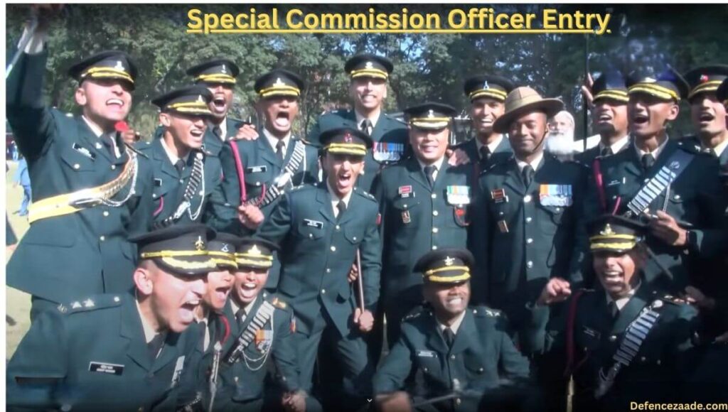 Special Commissioned Officer (SCO) Entry Scheme - DEFENCEZAADE